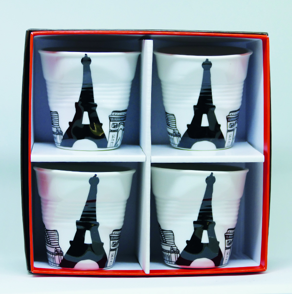 tasse-paris-revol-coffret-de-4 | Assiettes & Compagnie